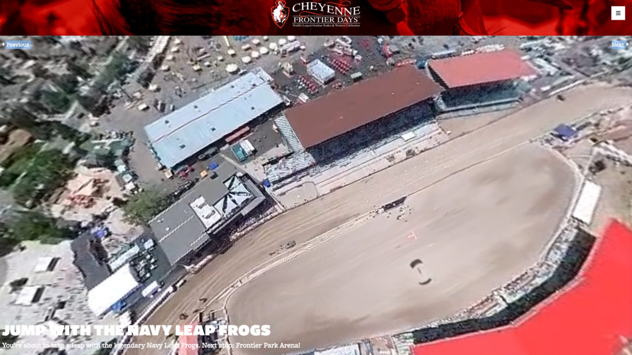 Immersive 360º Video Rodeo Experience - West Edge